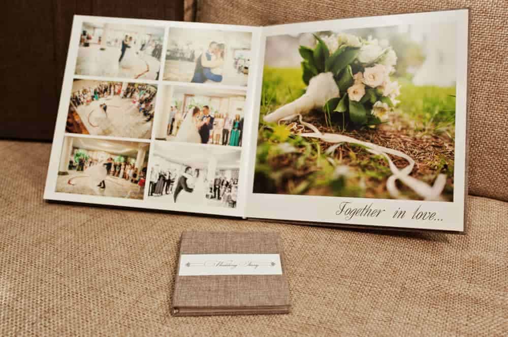 Tips and Ideas For Creating Your Wedding Photo Album | Hyde Bank Farm